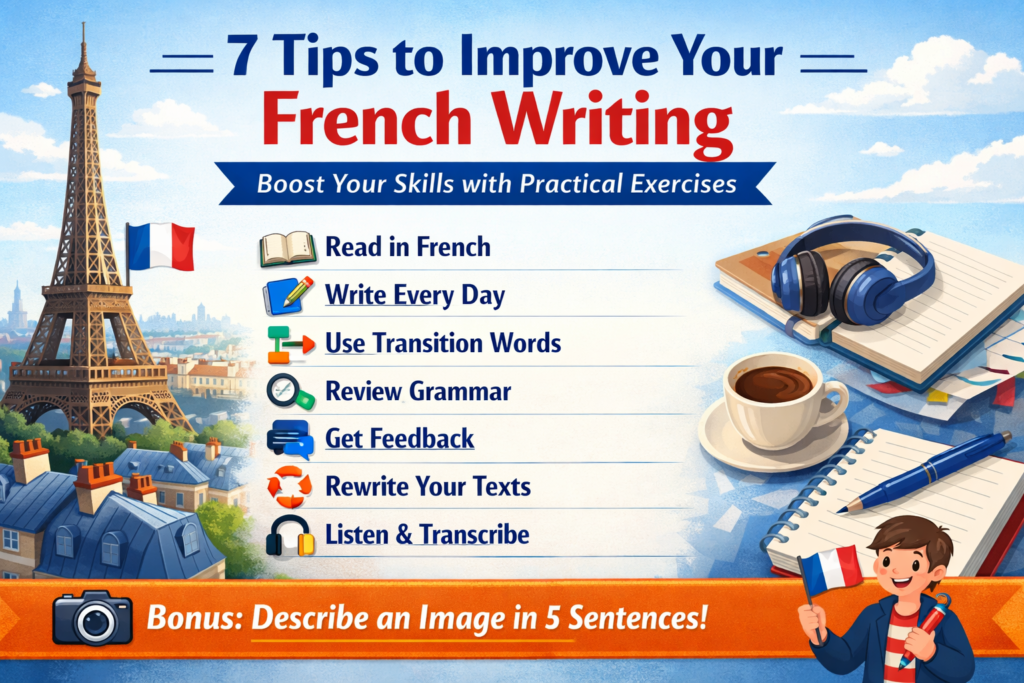 How to Improve Your French Writing (With Exercises) - French Class Teacher