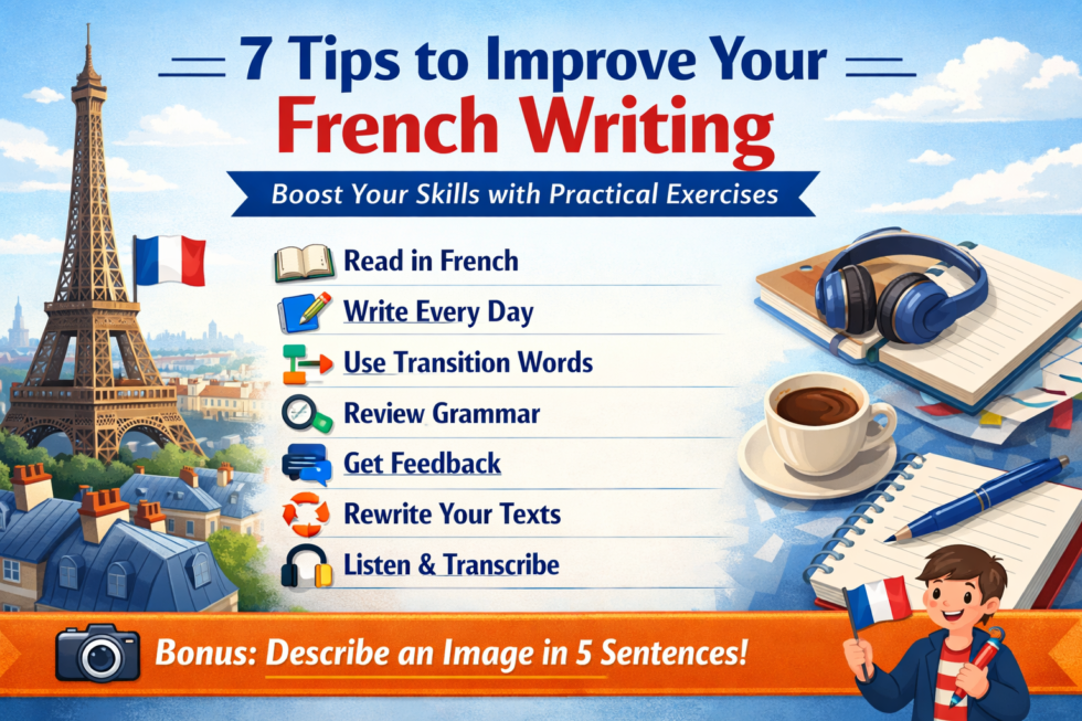 How to Improve Your French Writing (With Exercises) - French Class Teacher